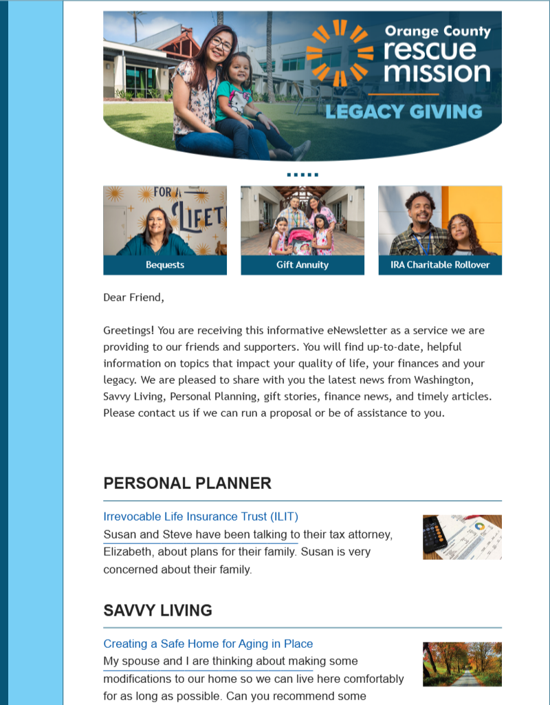 Our Mission - Orange County Rescue Mission